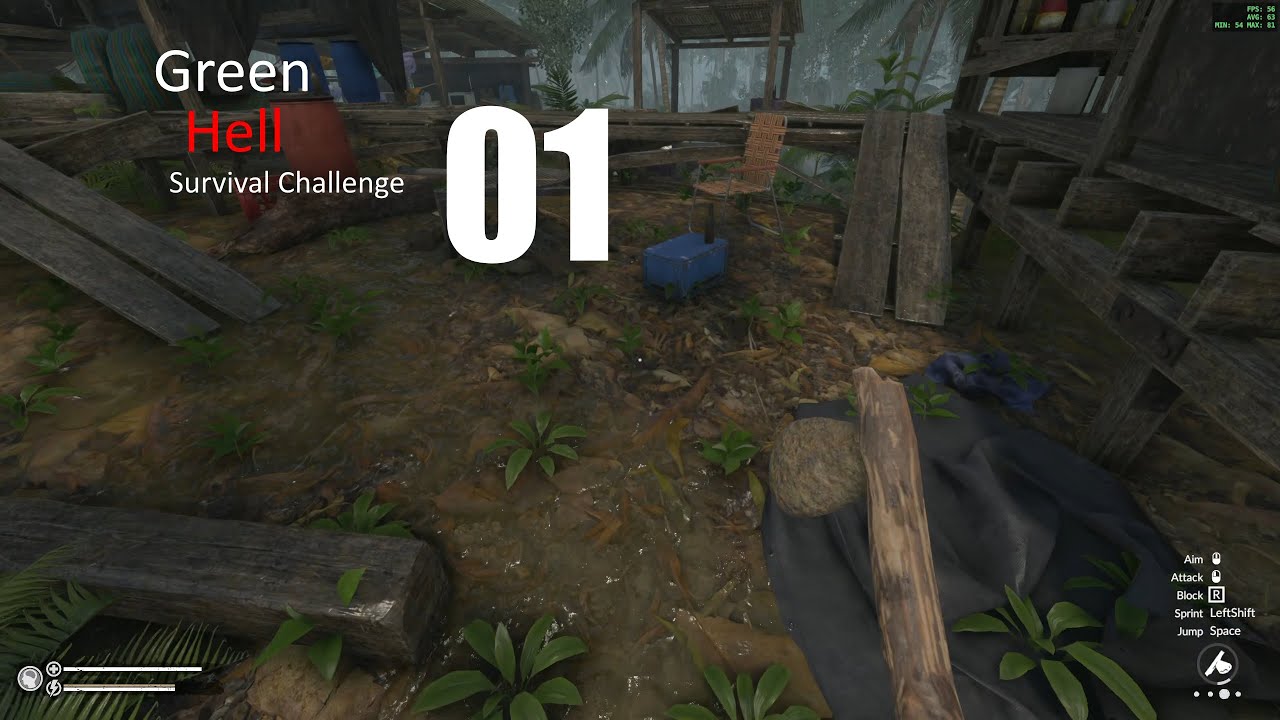 New Challenge - Green Hell - Survival and Build Challenge - EP01 - YouTube