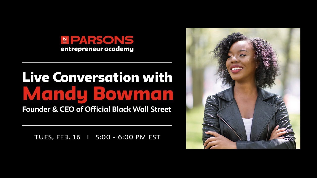 Live Conversation with Mandy Bowman, Founder and CEO of Official Black ...