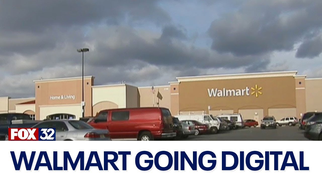 Walmart stores testing out digital shelf labels - YouTube