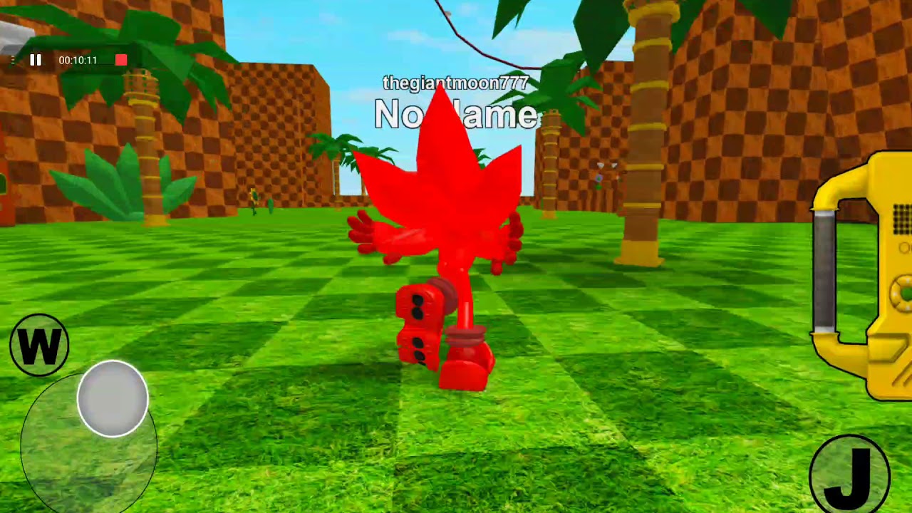 La mappa di sonic su roblox!!! - YouTube