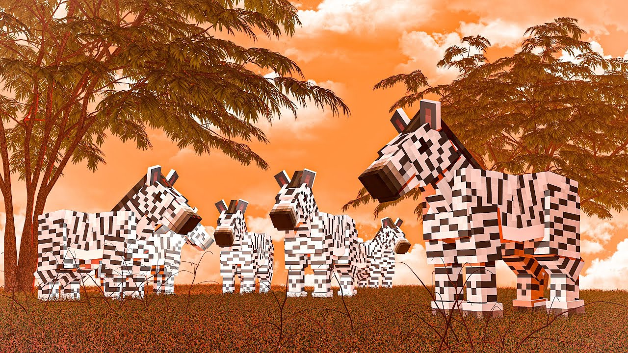 ENCONTRAMOS ZEBRAS NO MINECRAFT! - ZOOCRAFT #22 ‹‹ JHONy3 ›› - YouTube