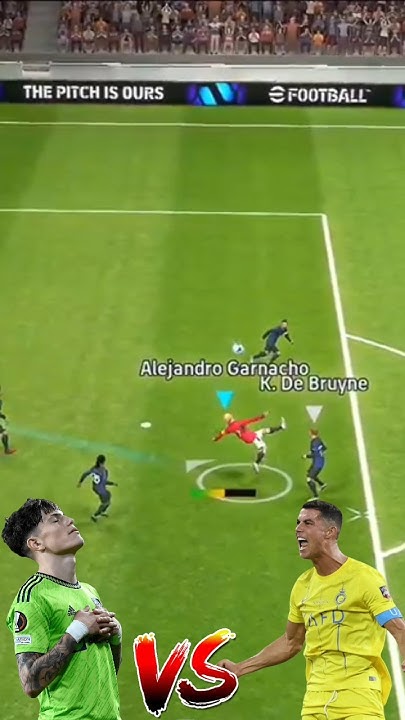 Ronaldo Vs Garnacho Bicycle Kick Efootball 2024 Shorts