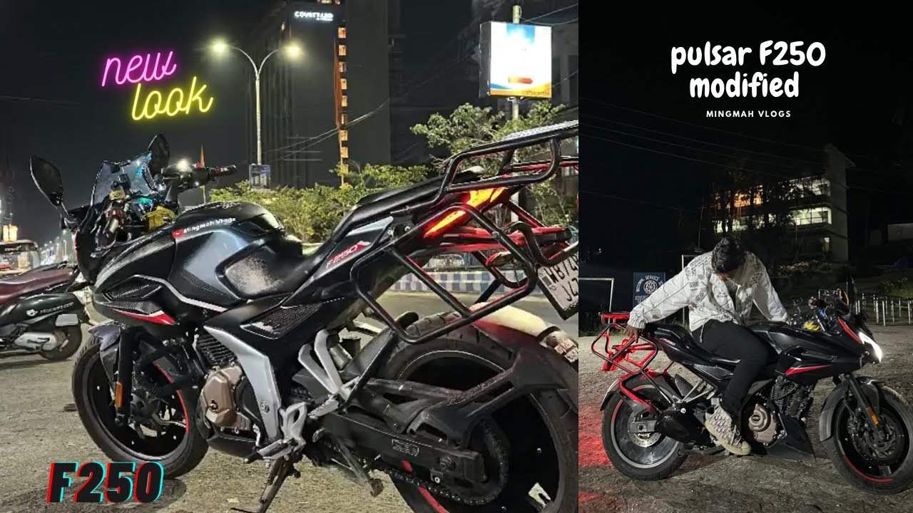 New look 🥵Fully modified pulsar F250 ️‍🔥 Bajaj ️ 1st pulsar f250 with ...
