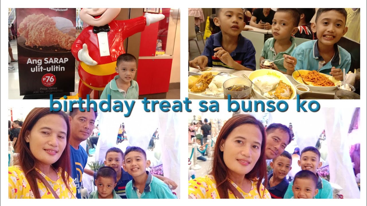 birthday treat sa bunso ko - YouTube