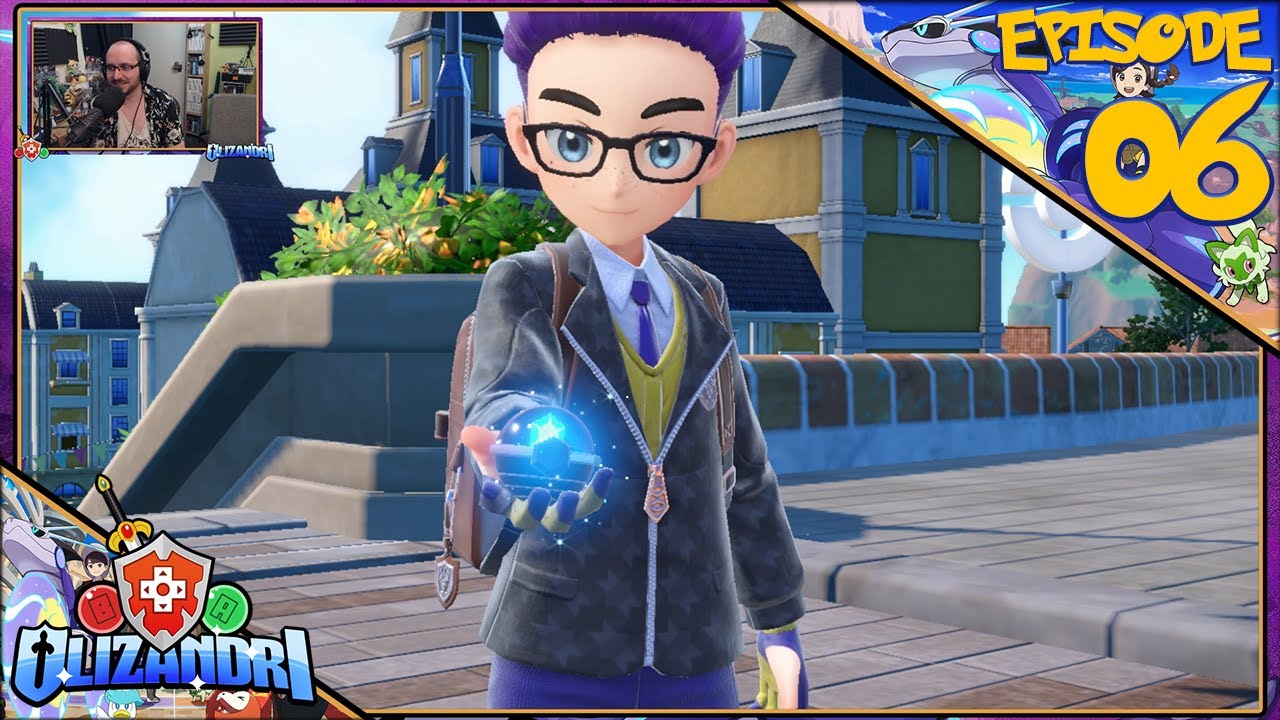 Pokémon Violet - Terastallization Debut, Uva Academy Arrival & First ...