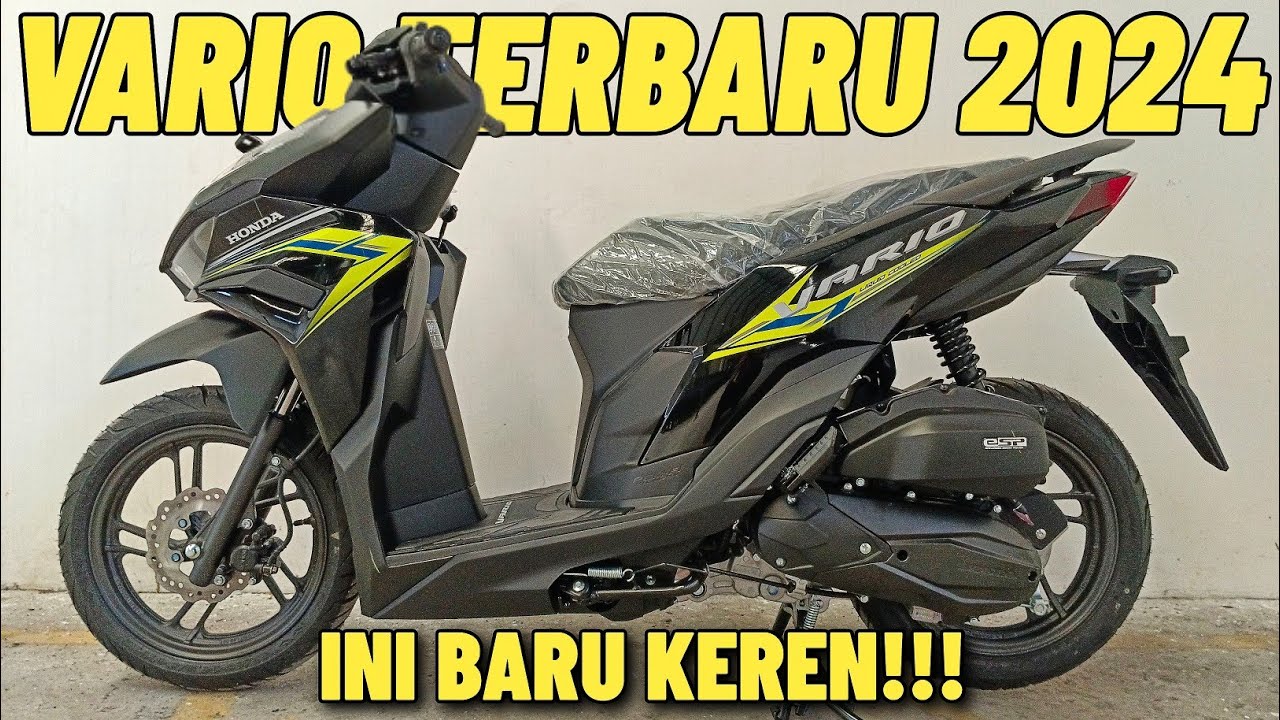 VARIO 125 TERBARU 2024 SUDAH DATANG TAMPILAN BARUNYA MAKIN KEREN VERSI ...