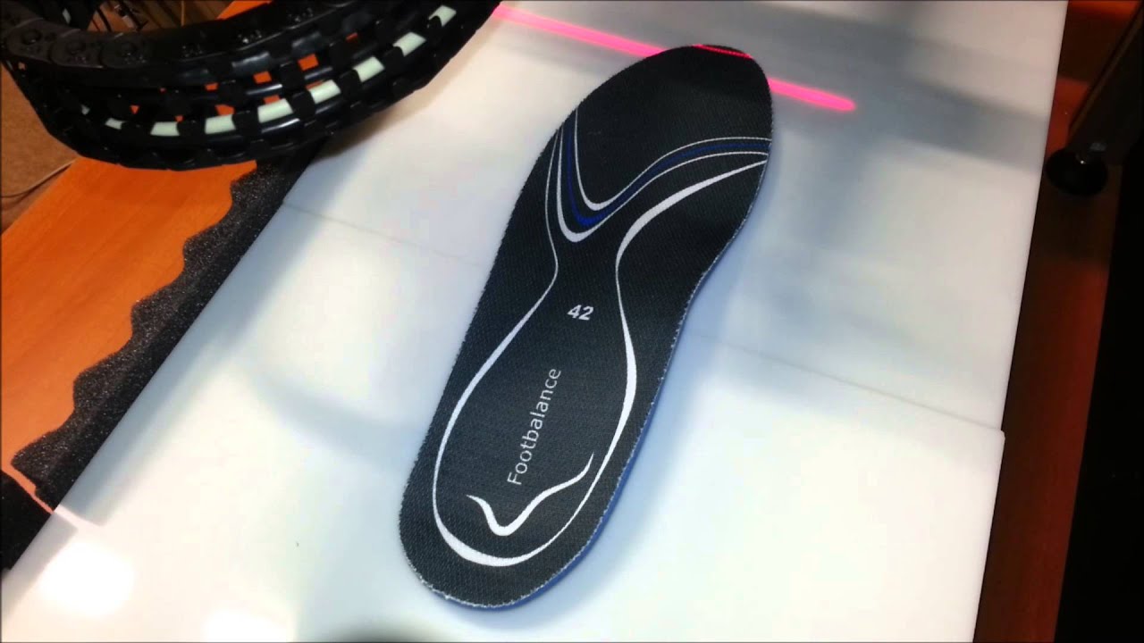 Insole 3D scanner - YouTube