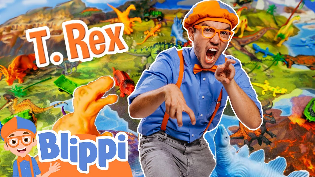 Playing And Learning With Blippi | Sensory Gym | Educational Videos for ...
