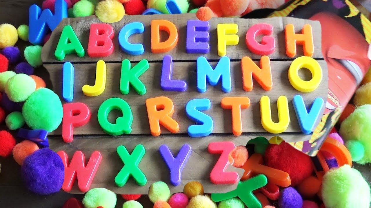 Learning ABC Letter Alphabnics | ABC song | Bucket full of color ...