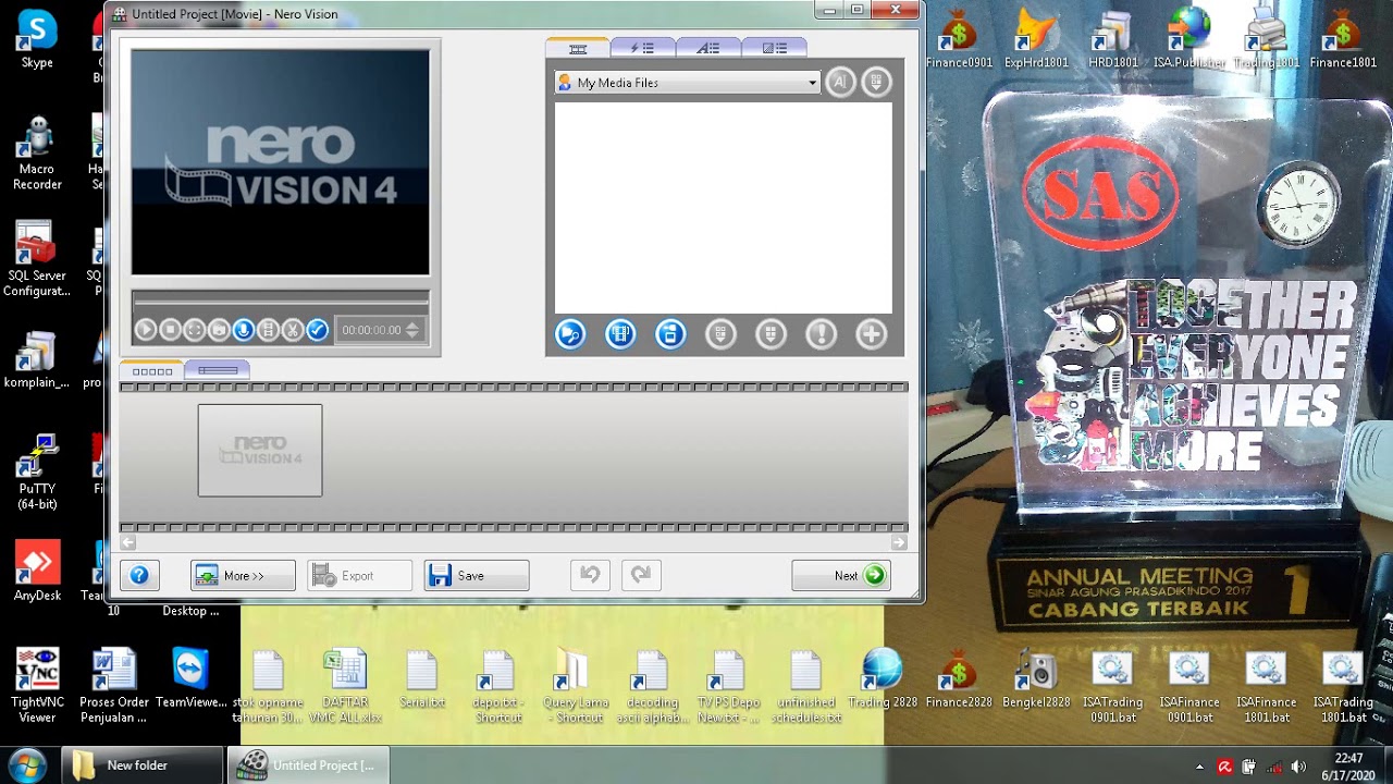 Tutorial Mudah Menggabungkan Video Dengan Nero Vision - YouTube