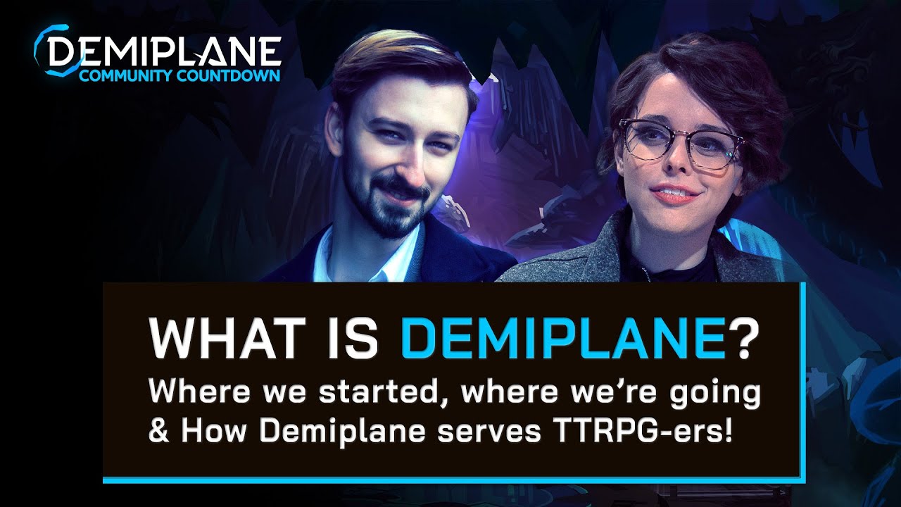 Community Countdown - What is Demiplane? - YouTube