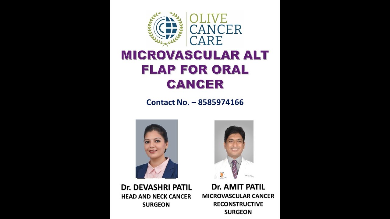 Oral Cancer Surgery + ALT Flap Reconstruction | Dr. Devashri Patil & Dr ...