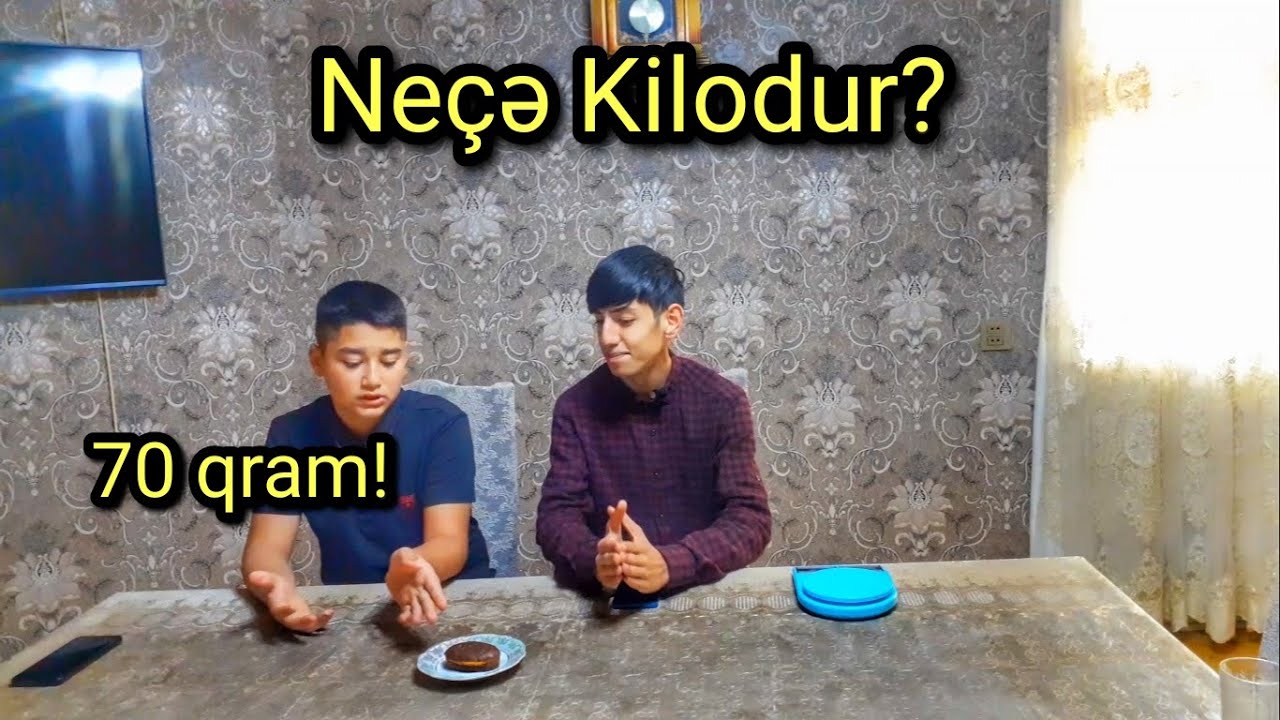 Kilosunu Bil Qazan!Ən Yaxın Təxmin Edən Qazanar - YouTube