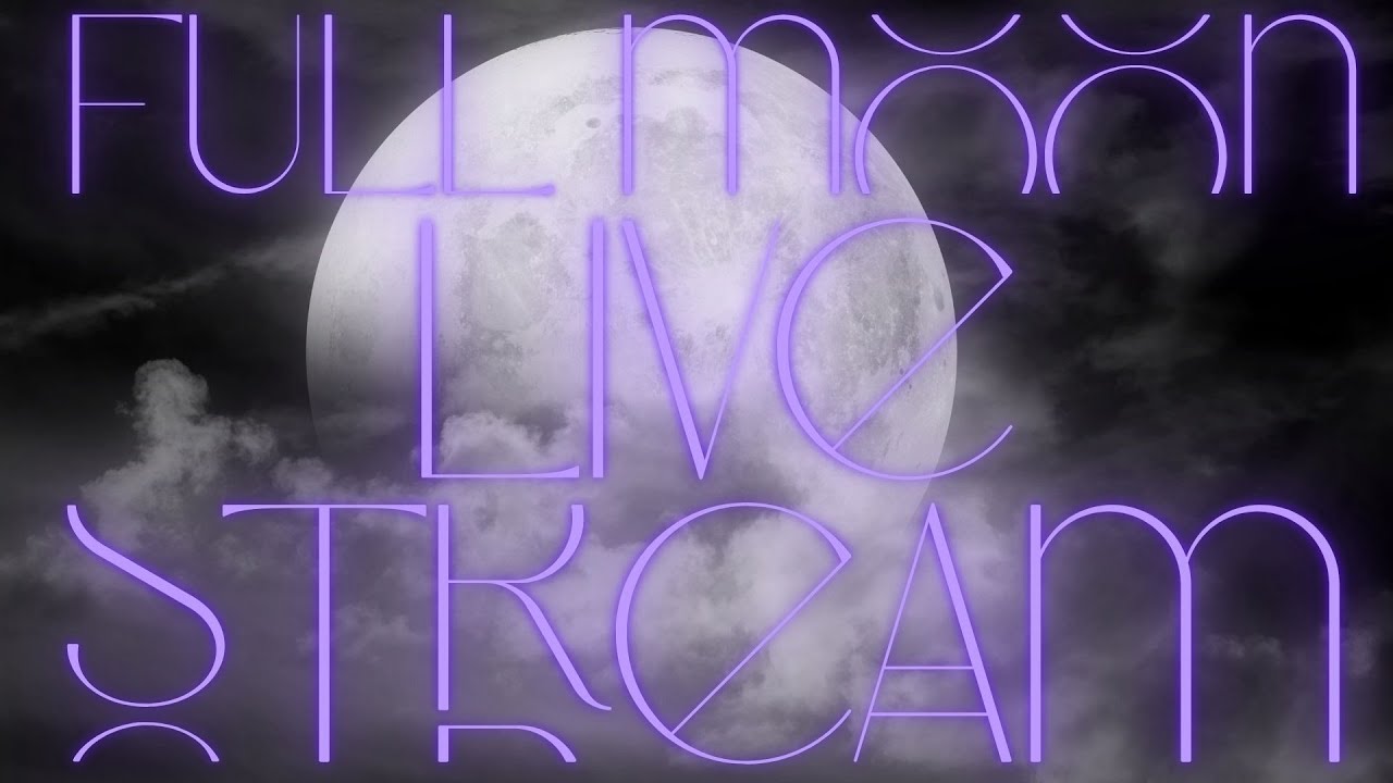 Full Moon Sound Ceremony 🌕 LIGHTSTREAM - YouTube