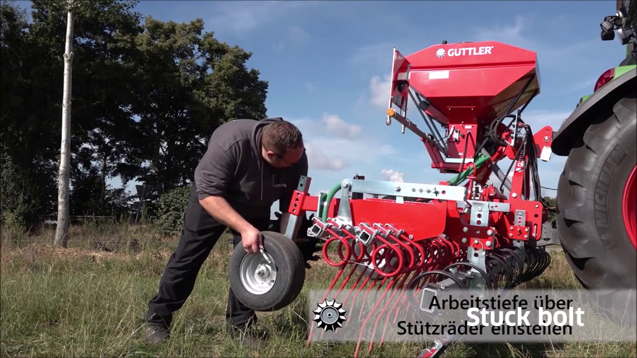 Güttler GreenMaster GreenSeeder Instructions for seed tank handling ...