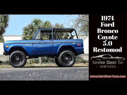 Coyote Swapped Small Body Bronco! Full Restoration, Custom build 4 ...