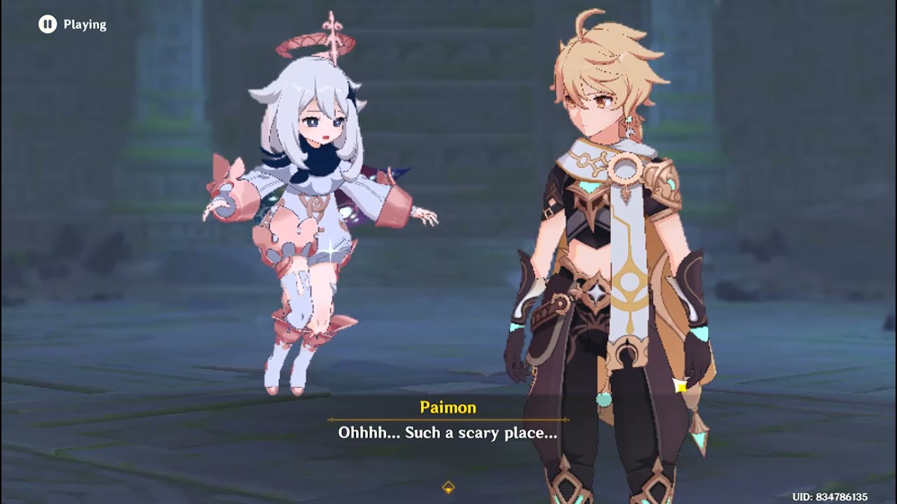 SCARED PAIMON - YouTube