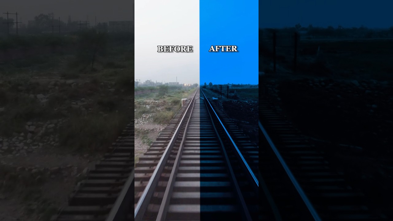 Dark Blue Cinematic Color Grading Tutorial | CapCut Color Grading - YouTube