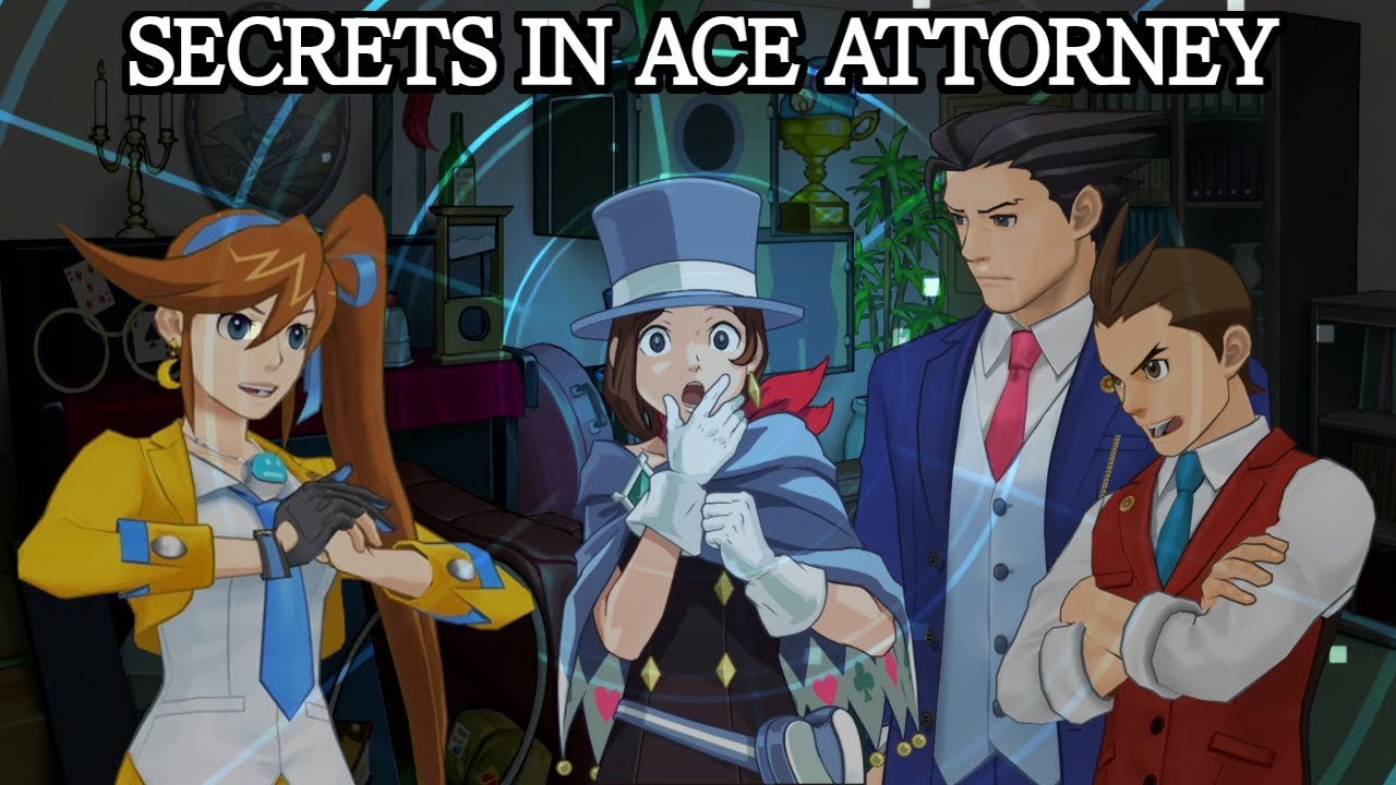 Keeping a Secret in Ace Attorney - YouTube