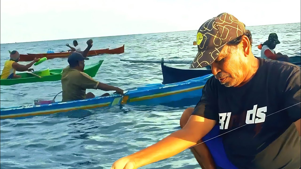 MANCING TEHNIK RINTAK || Para Nelayan Tradisional Bertarung Strike Ikan ...