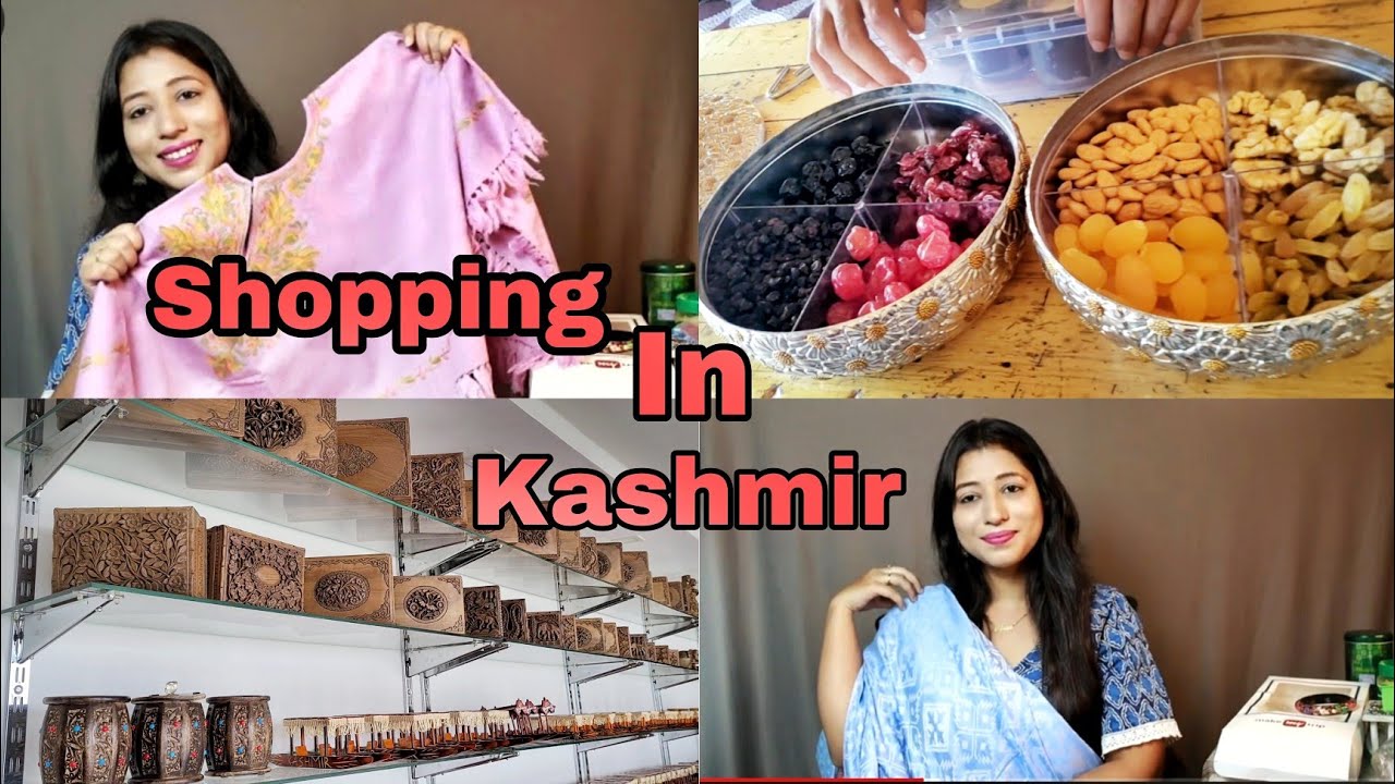 Kashmir Shopping Haul |Shopping in Srinagar, Gulmarg| Apple Garden🍎 ...