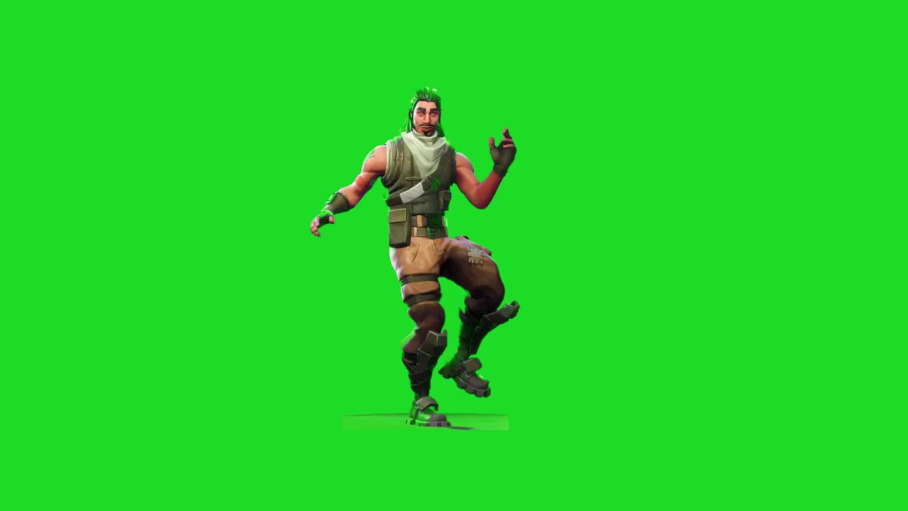 Green Screen Fortnite Dance - YouTube