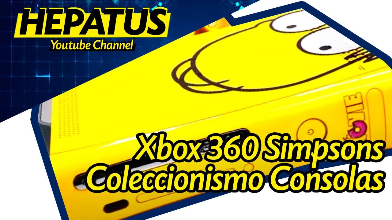 Xbox 360 The Simpsons (edición limitada) - YouTube