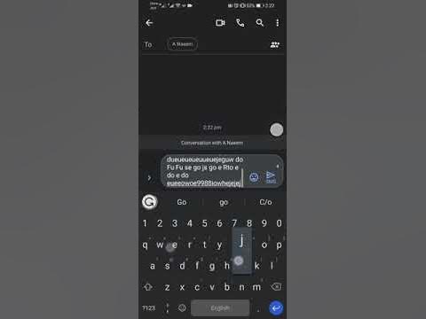 how to send long text messages on android - YouTube