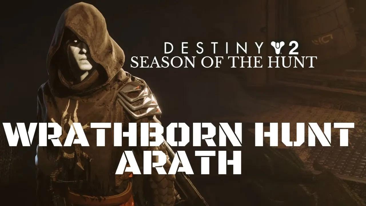 Destiny 2 Wrathborn Hunt Arath (Season of the Hunt) (Crypolith Lure ...