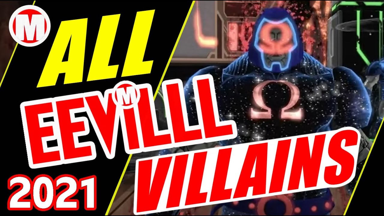 DCUO All EEViLLL Villains 2021 - YouTube