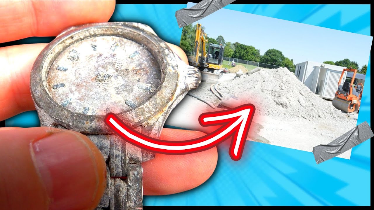 Found OMEGA WATCH buried in STONE for 25 YEARS - YouTube