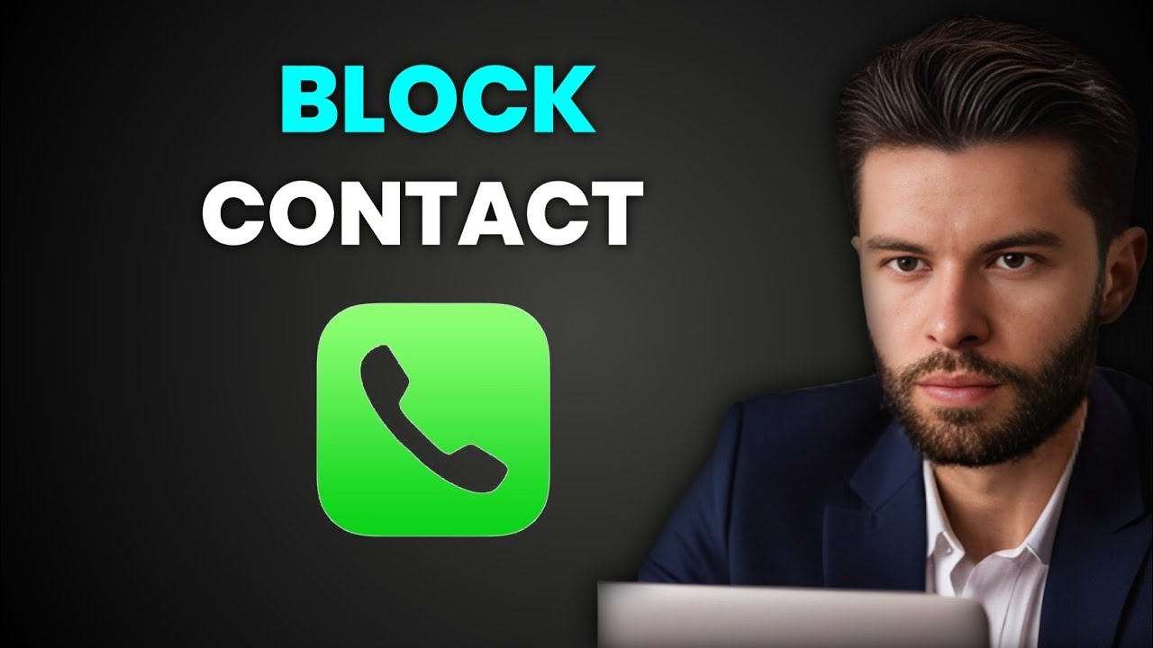 How to block contact - YouTube
