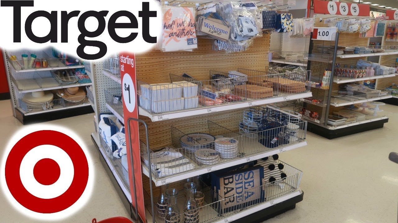 TARGET SHOPPING * WALK WITH ME!!!! - YouTube