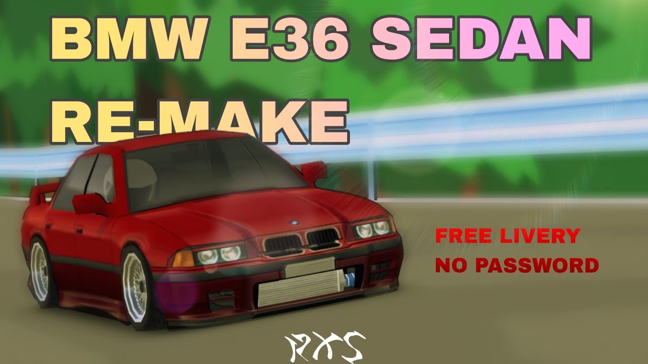 Fr legends BMW E36 Sedan free Livery No PW | Fr Legends - YouTube