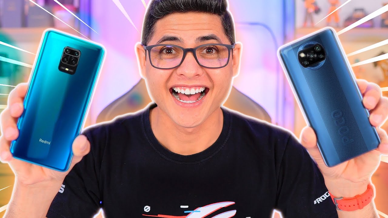 XIAOMI Redmi Note 9S vs POCO X3 NFC - TEM MUUUITA DIFERENÇA? Boas ...