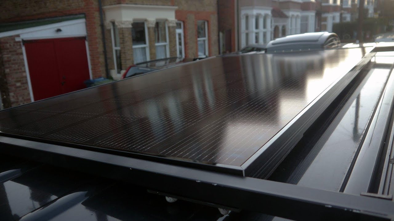 Solar Installation on Mercedes Sprinter Camper - 320 Watt LG Panel ...