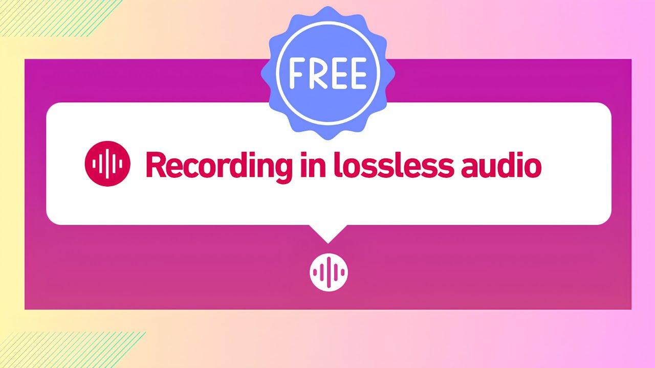 How To Record In Lossless Audio On Android | Free - YouTube