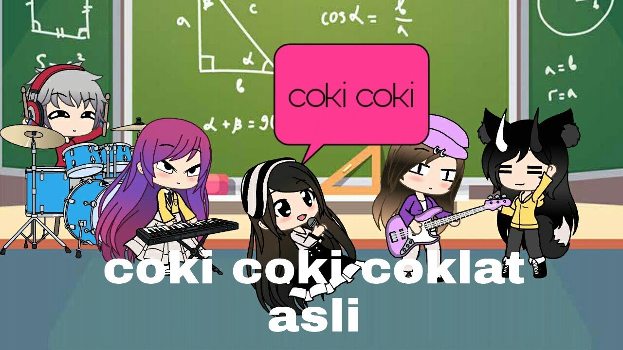 Coki coki coklat asli ️gacha life Indonesia - YouTube