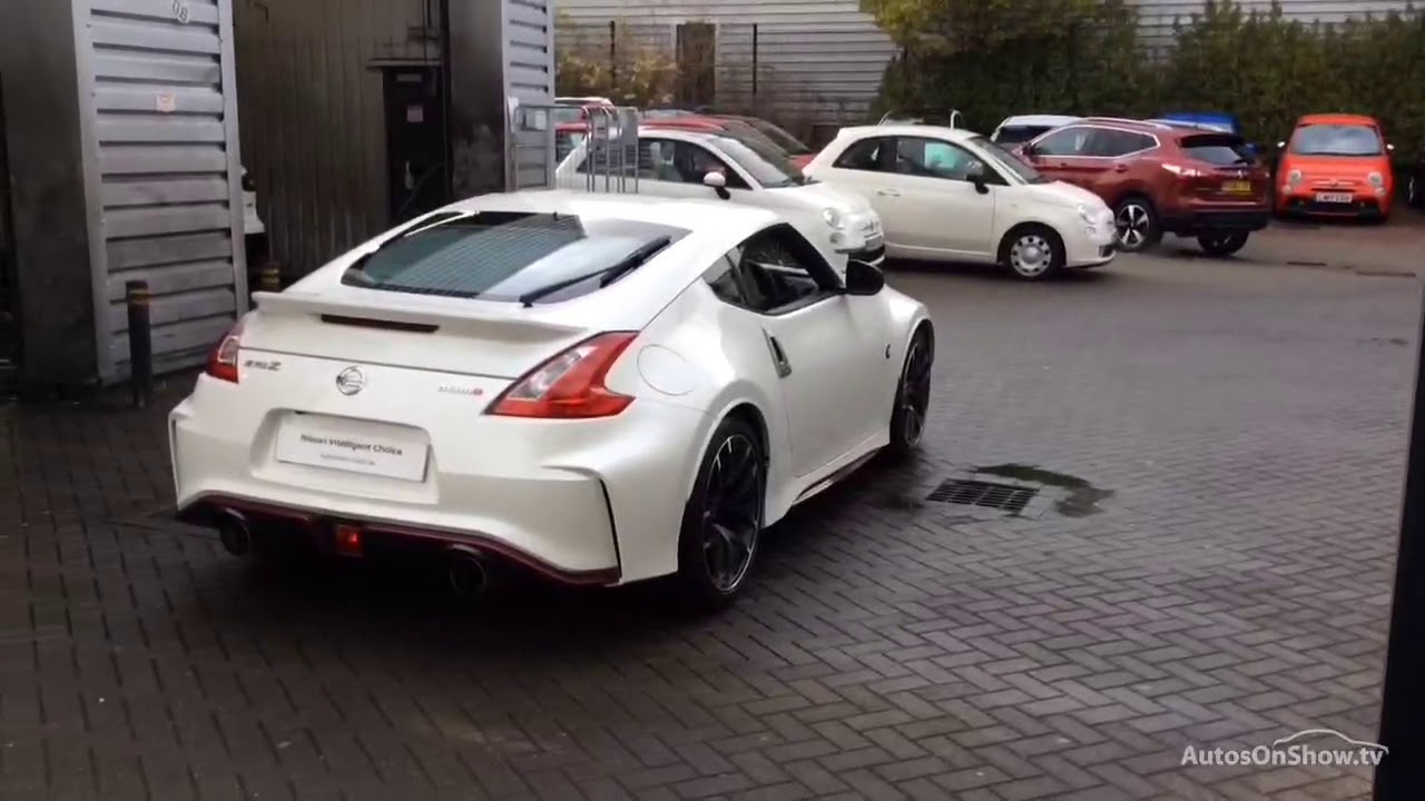 NISSAN 370Z V6 NISMO WHITE 2016 - YouTube