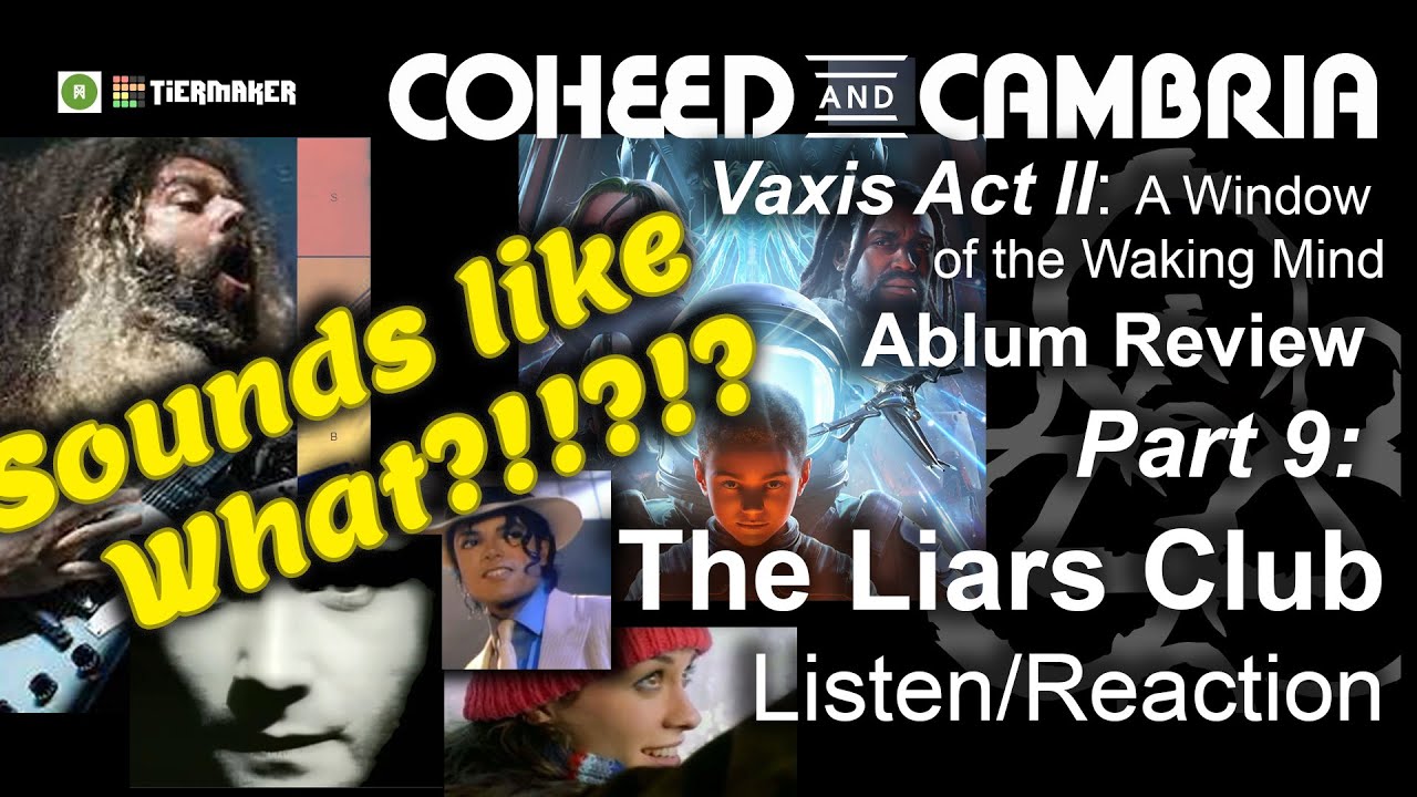 Vaxis Act II, Album Review Part 9: The Liars Club Listen/Reaction - YouTube