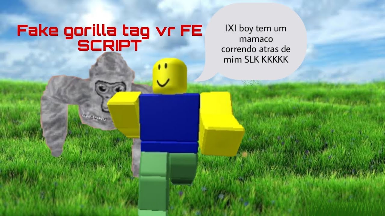 Fake gorrila tag vr script(fe) - YouTube