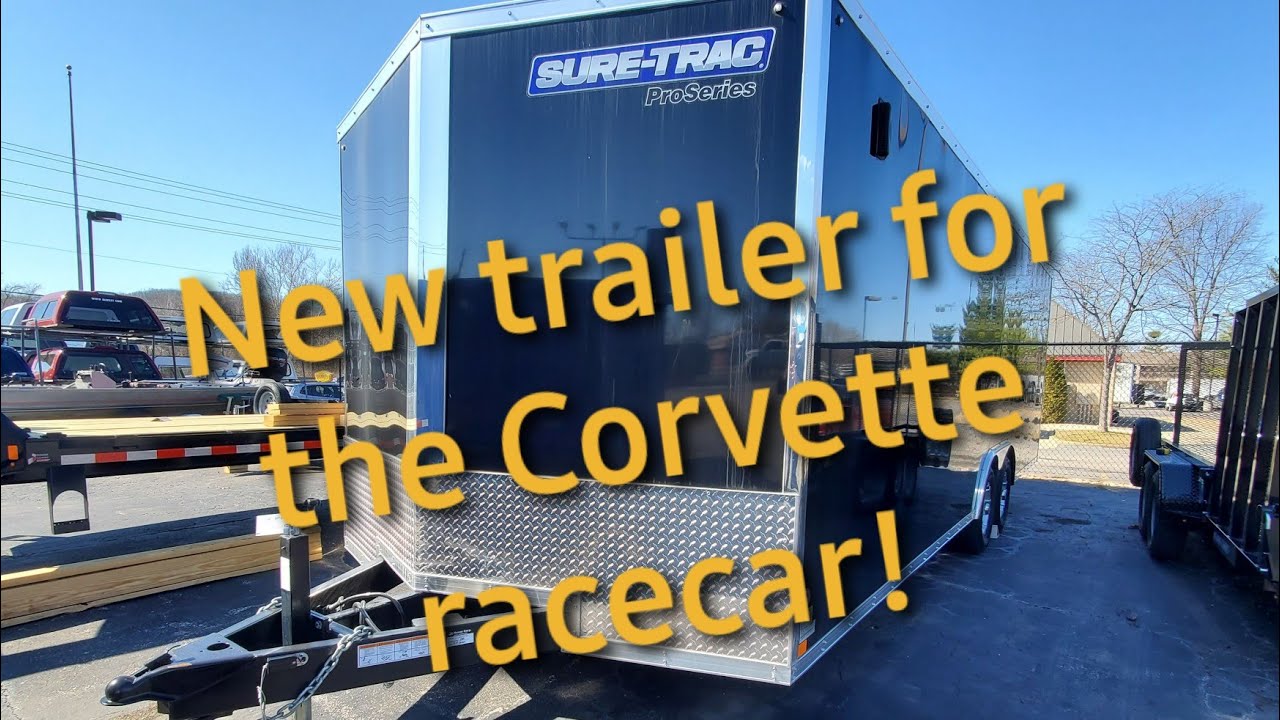 Tony Bosworth Uploaded: New enclosed racecar trailer for Corvette. 2021 ...