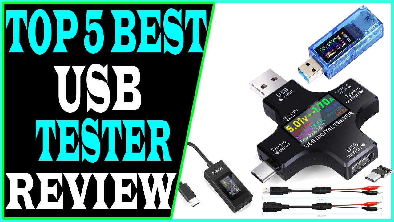 Top 5 Best USB Tester Review 2023 - YouTube