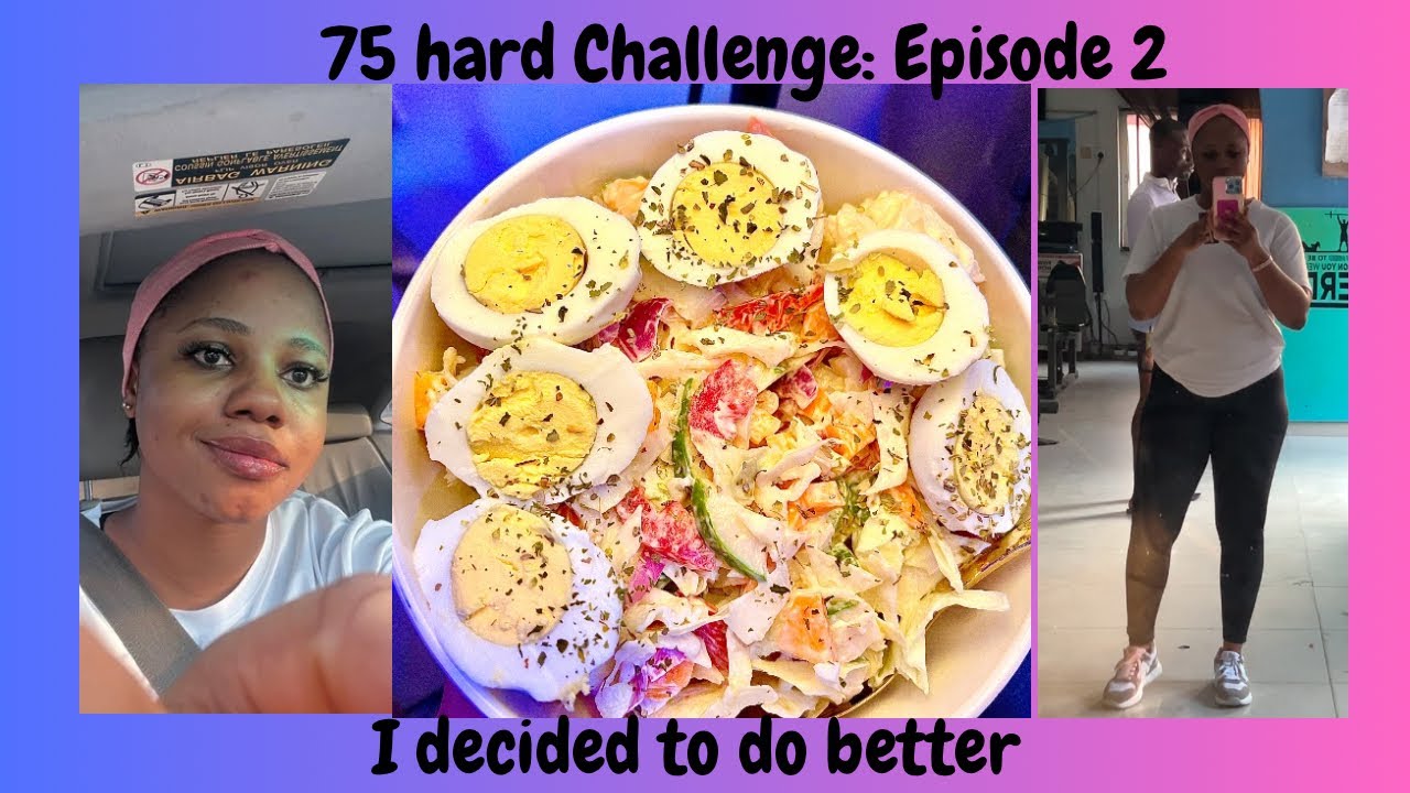 75 Hard Challenge: Weightloss meal plan & Gym Membership|Episode 2 ...