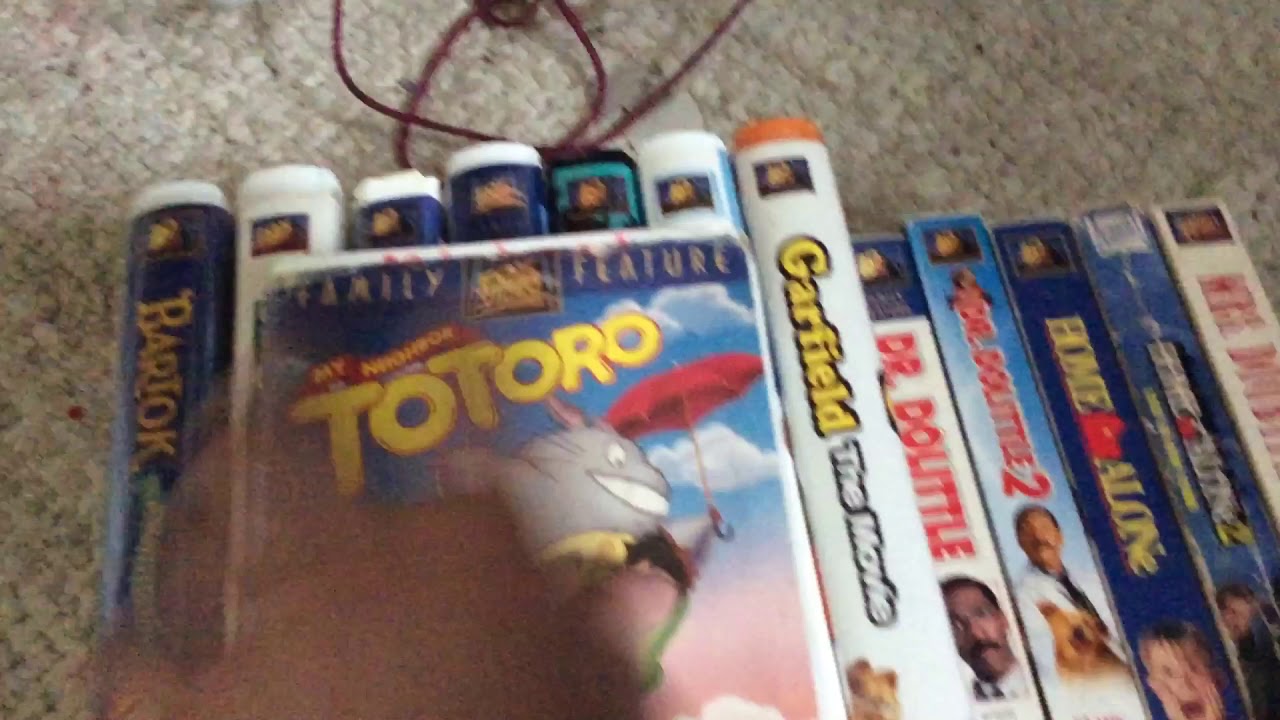 AllyJessa2000’s 20th century fox vhs collection - YouTube