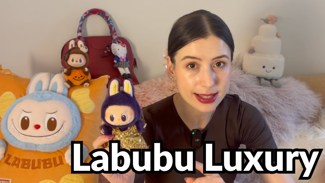Labubu Wacky Mart Pillow UNBOXING🍟 WIMB Hermes Bolide | Labubu ...