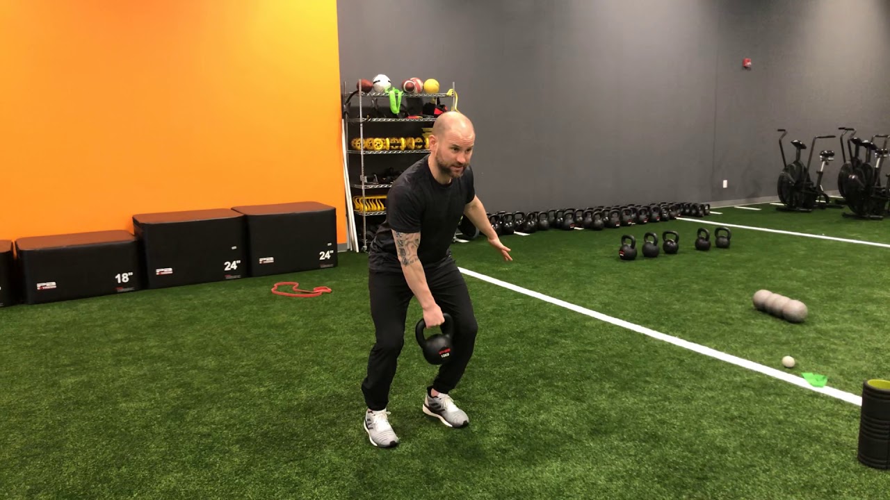 1A KB Upright Row - YouTube