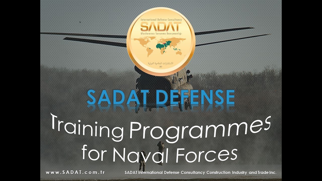 SADAT Defense - Training Programmes for Naval Forces - YouTube