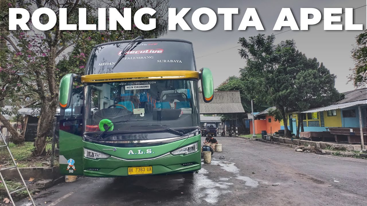 Bus ALS 300 mengisi rute Malang-Medan - YouTube