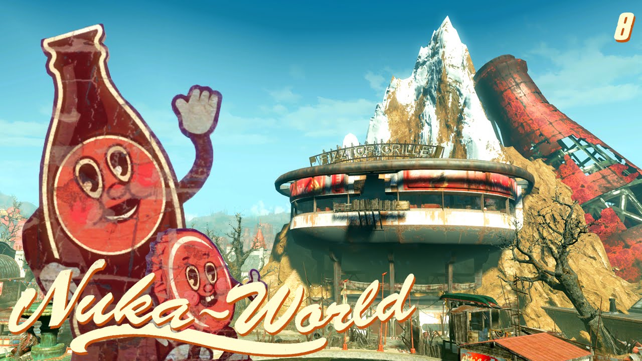 Fallout 4 - Nuka World - Part 8 - Galactic Zone! - YouTube